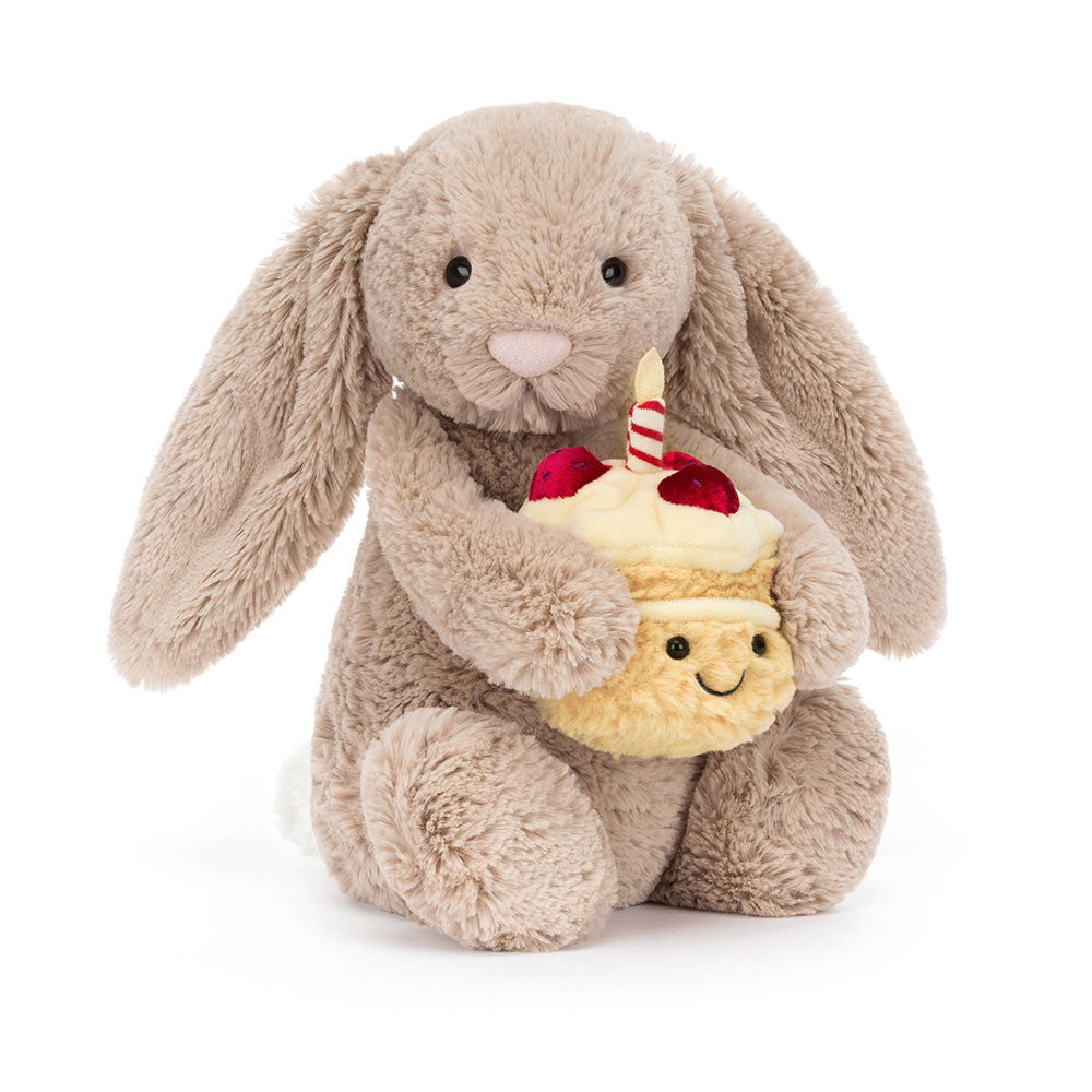 Peluche Jellycat - Lapin en peluche Bashful Anniversaire – Terres & Beauté
